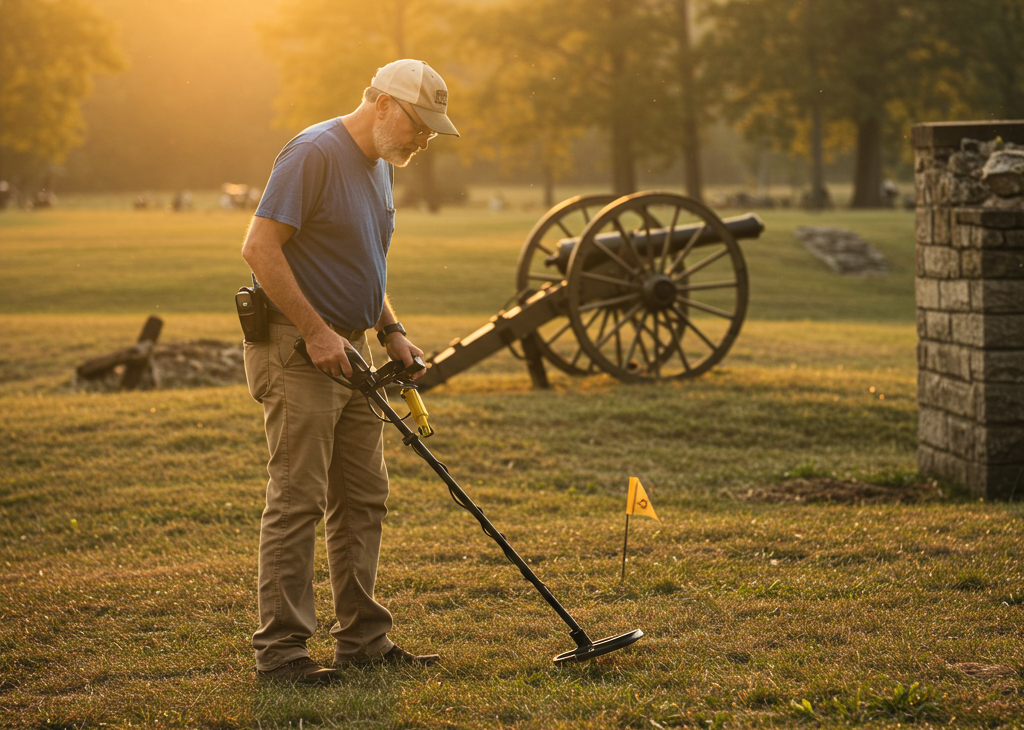 Metal Detecting Civil War: The Best Places to Find Relics
